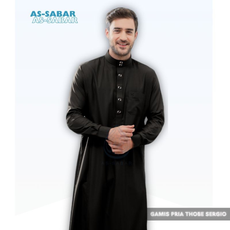 Jual Assabar - Gamis Pria Terbaru baju gamis koko pria Pakaian Islami Laki Laki Jubah Modern ...