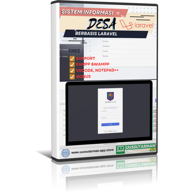 Jual sistem informasi desa berbasis laravel | Shopee Indonesia