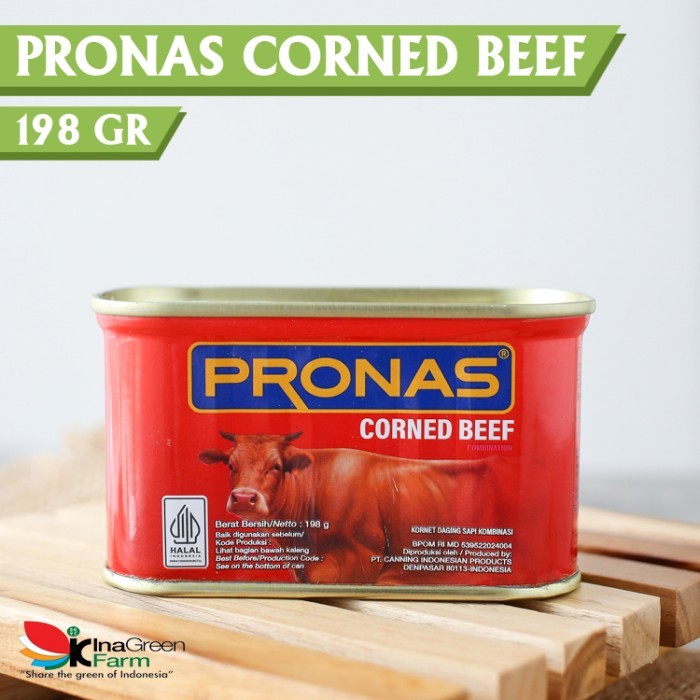 Jual Pronas Corned Beef/ Kornet Daging Sapi Inagreen | Shopee Indonesia