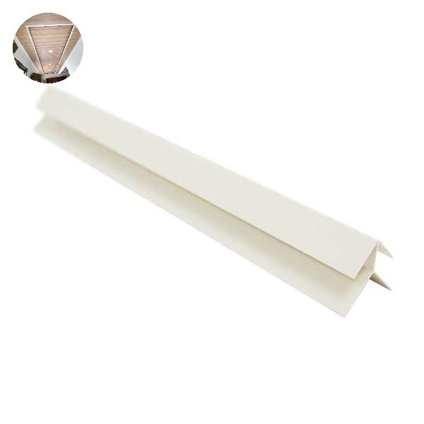 Jual List siku pvc list drop pvc PUTIH NianaMart | Shopee Indonesia