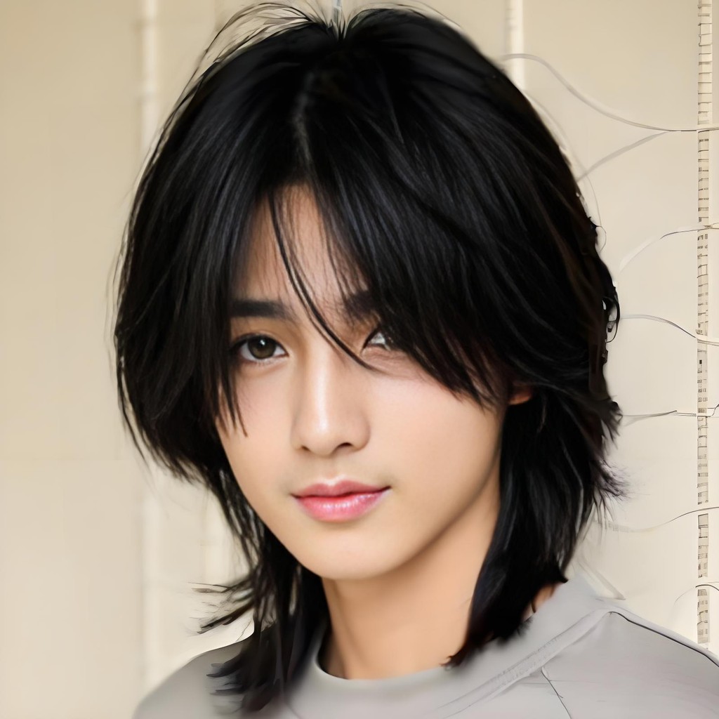 Jual Amazon Cross-Border Wig Rambut Pendek Jepang dan Korea Tampan Ekor ...