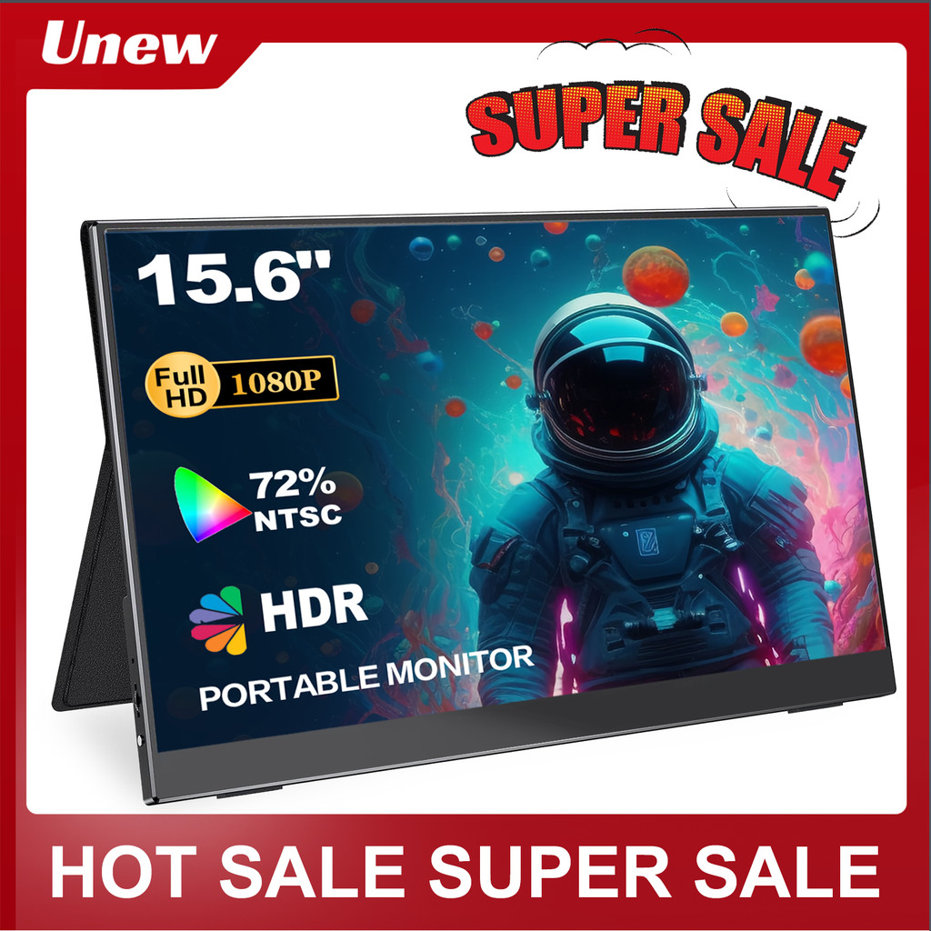 Jual Unew 15.6 inch Portable Monitor 1920x1080 Gaming Monitor Display ...