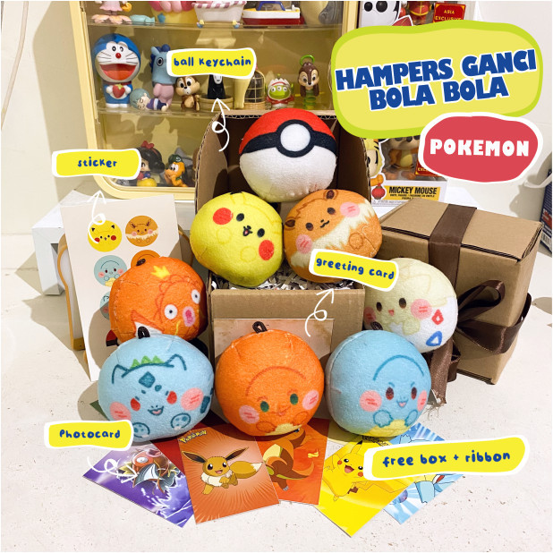 Jual Hampers Gantungan Bola Pokemon Boneka Anime Wibu Cosplayer ...