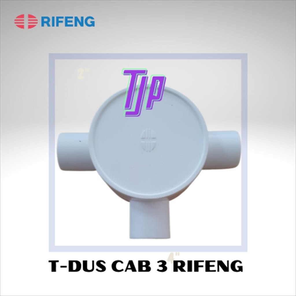 Jual TEE DUS RIFENG 20MM Cabang 3 Three Ways Junction Box | Shopee ...