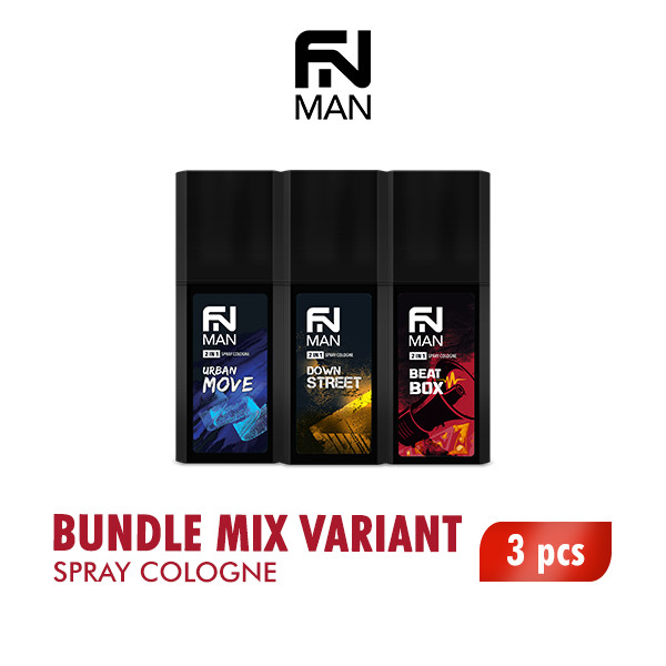 Jual FN Man 2 in 1 Body Spray All Variant 115 ml | Shopee Indonesia