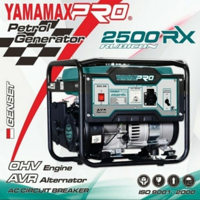 Jual Genset Yamamax Pro 2500 RX 1100 watt 2500RX Yamamax Rubicon ...