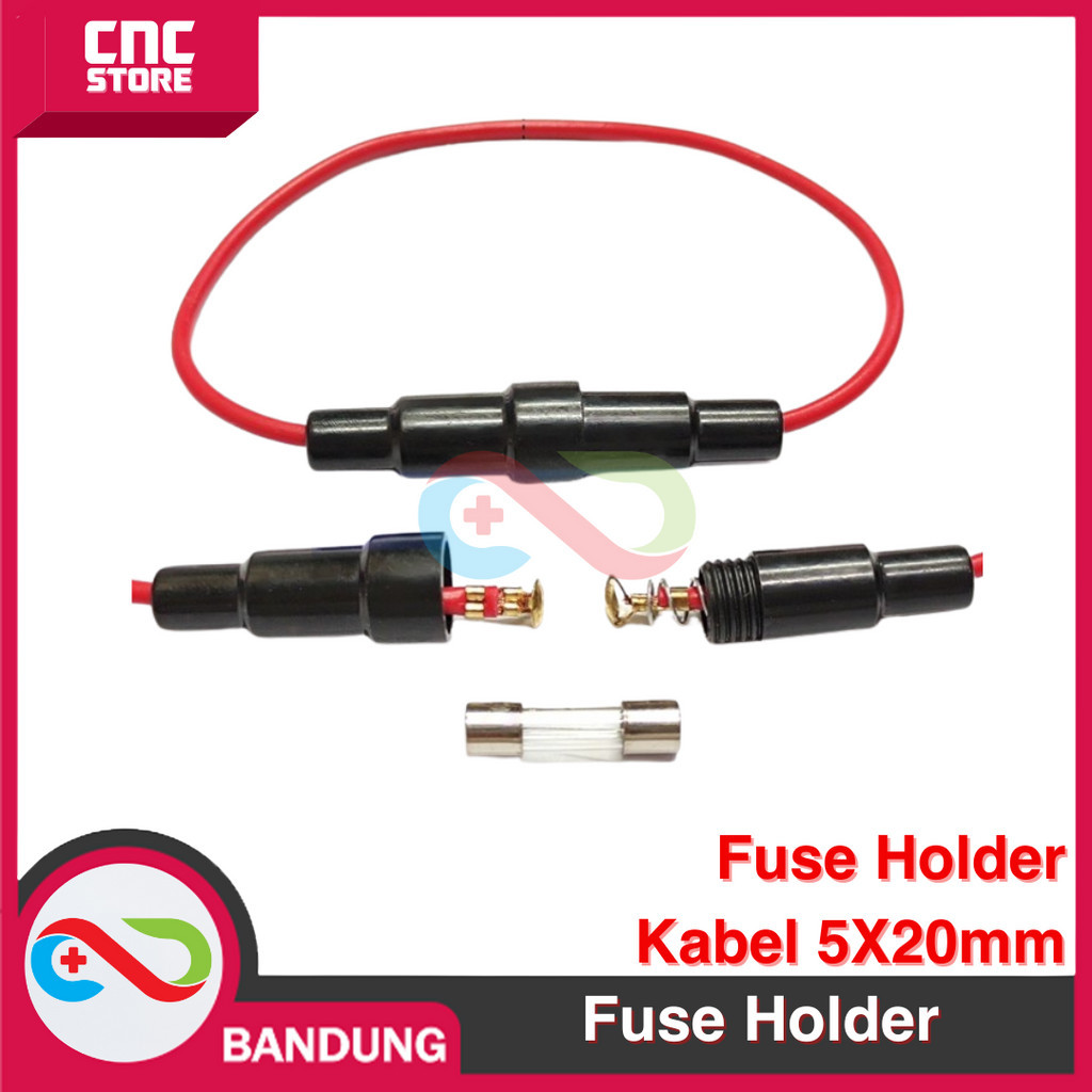 Jual FUSE HOLDER KABEL 5X20MM RUMAH SEKRING | Shopee Indonesia