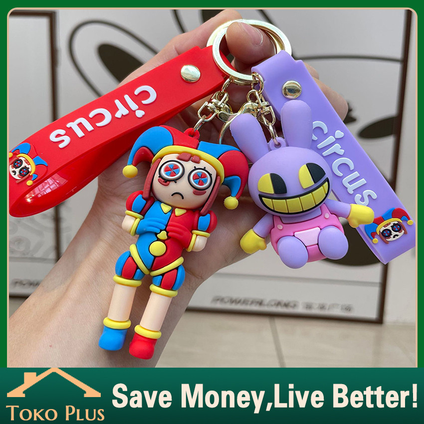 Jual Gantungan Kunci Magical Digital Circus Pomni Jax Gantungan Kunci ...