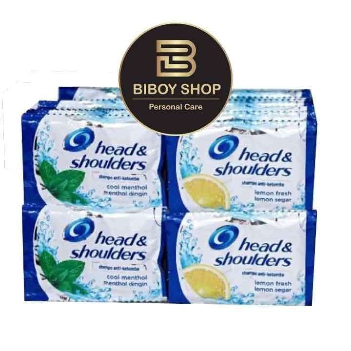 Jual SHAMPO HEAD & SHOULDER RENCENG ISI 12 SACHET X 10 ML LEMON FRESH ...