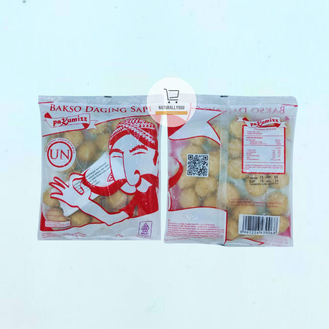 Jual PaKumizz Baso Sapi Unyil UN-25 Bakso Mini isi 25 225gr | Shopee ...