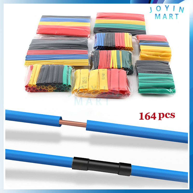 Jual 164 Pcs Heat Shrink Tube Isolasi Bakar Kabel Selang Bakar ...
