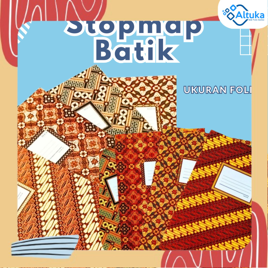 Jual Map Batik / Stop Map Batik Folio | Shopee Indonesia