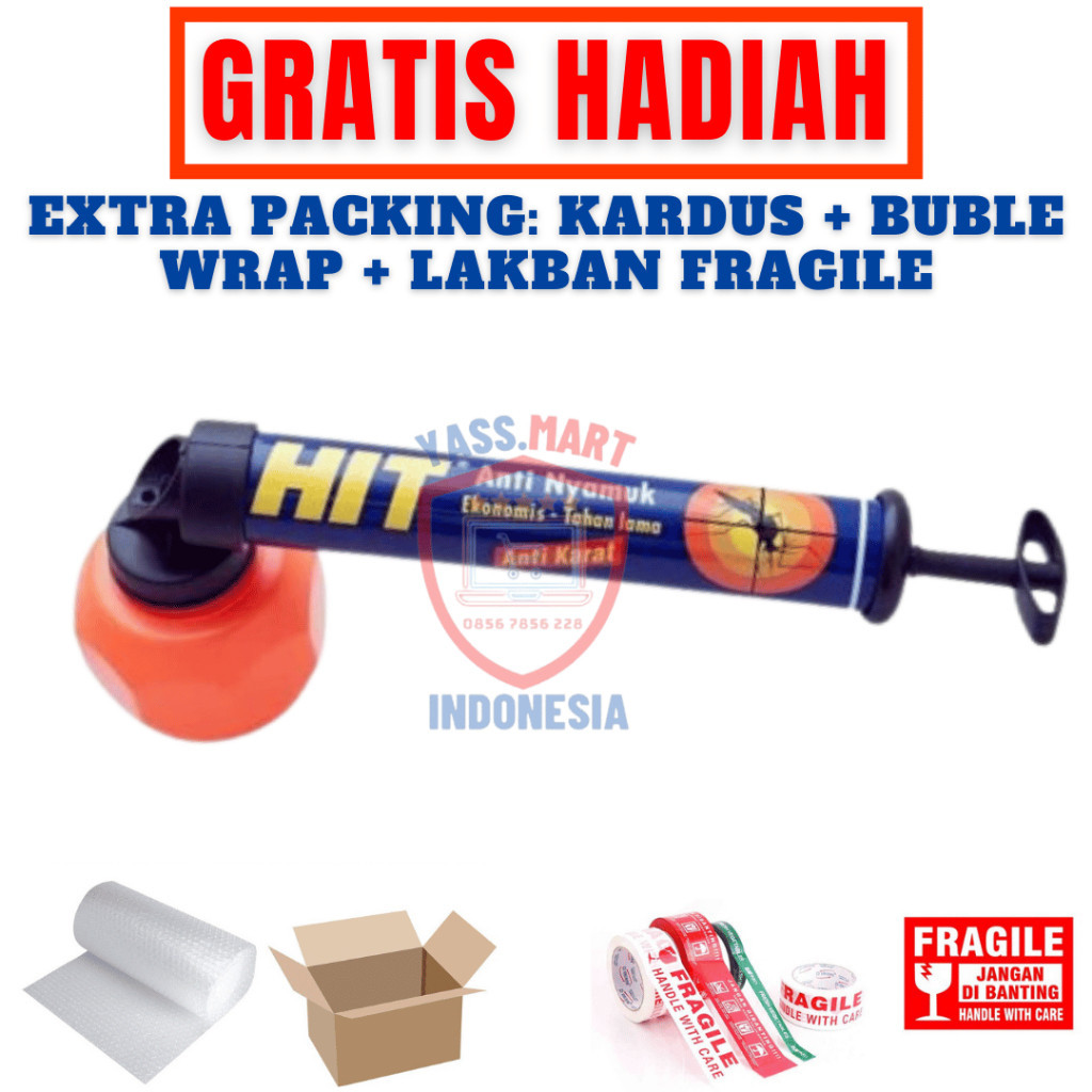 Jual HIT SEMPROTAN HIT ANTI NYAMUK LALAT KECOA SERANGGA Alat Sprayer ...