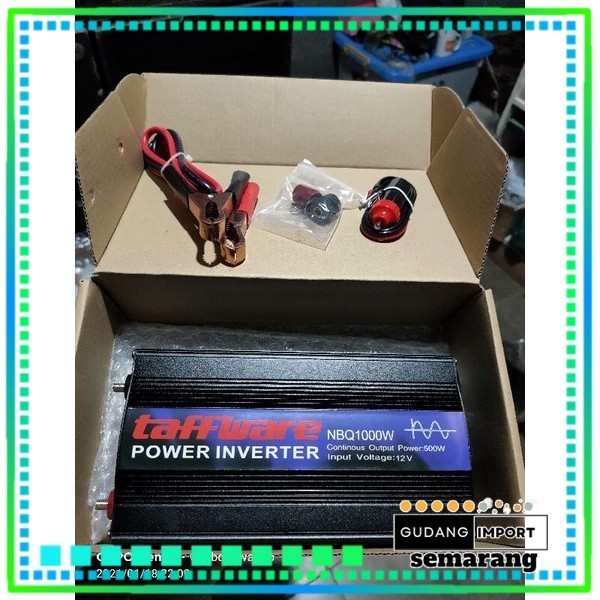 Jual Taffware Inverter PSW 3000 watt / Pure Sine Wave Car Power Inverter DC 12V to AC 220V 3000W ...