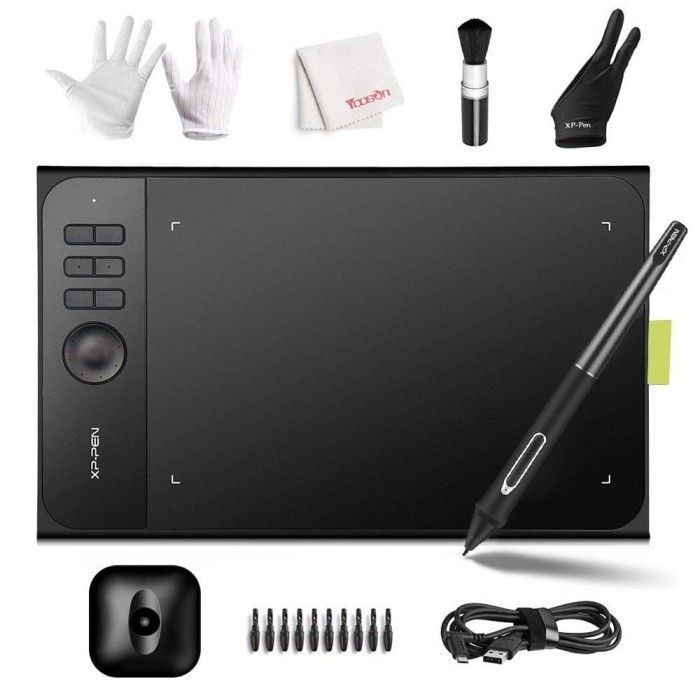 Jual XP PEN Star 06 C Drawing Pen Tablet 8192 Pressure Level Garansi 2 ...