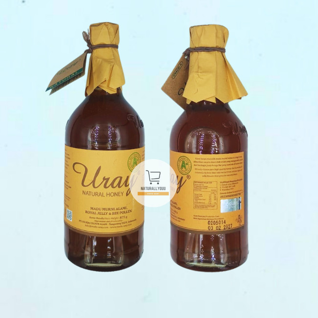 Jual Madu Uray Kemasan Botol Beling 875ml Madu Hutan Natural Honey ...