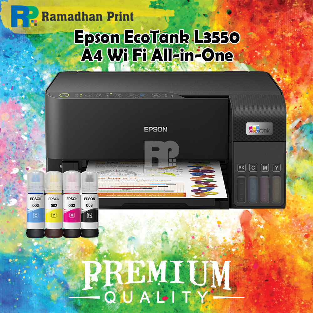 Jual Printer Epson EcoTank L3550 Print Scan Copy Wireless All In One ...