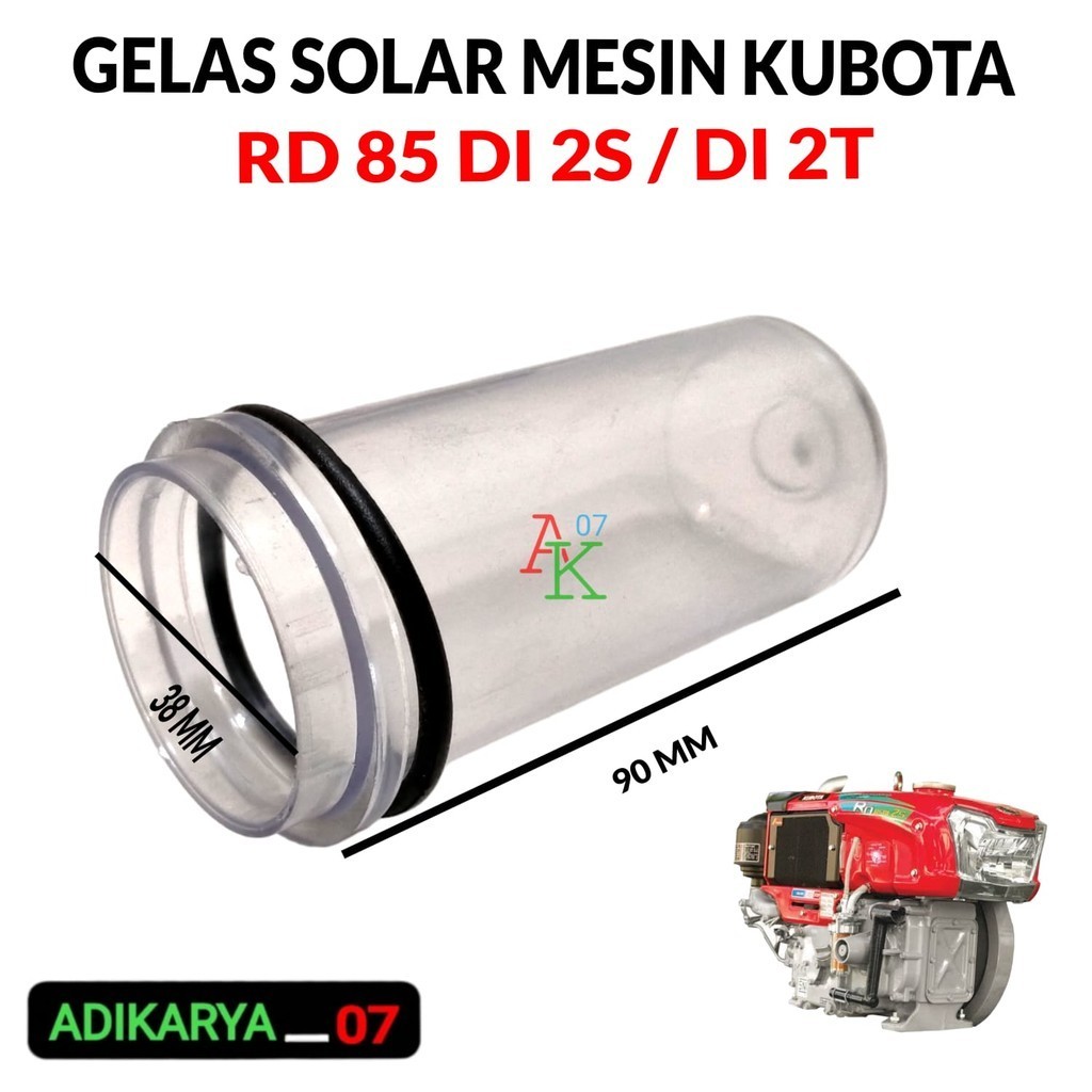 Jual Gelas Solar Element Fuel Filter Saringan Solar Mesin Kubota Rd 45 ...