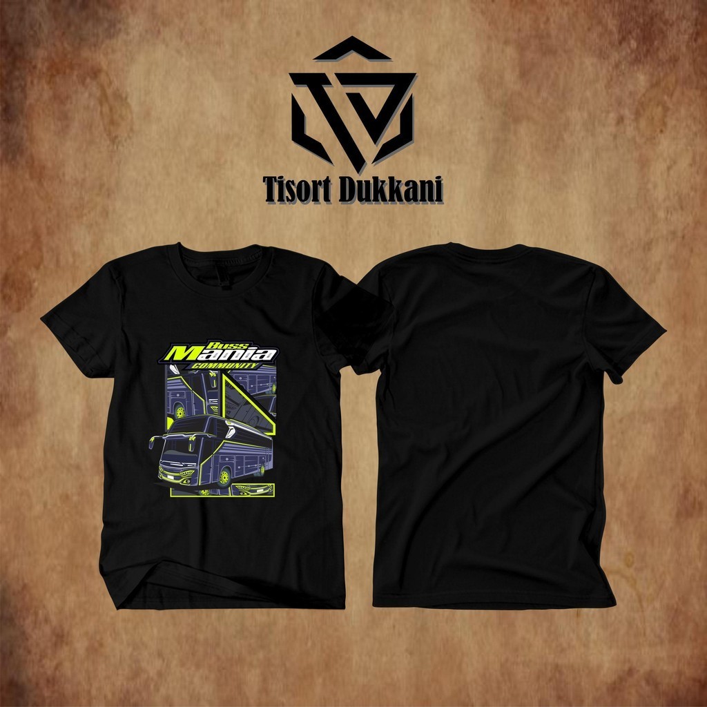 Jual Kaos baju bus mania community Tshirt Combed | Shopee Indonesia