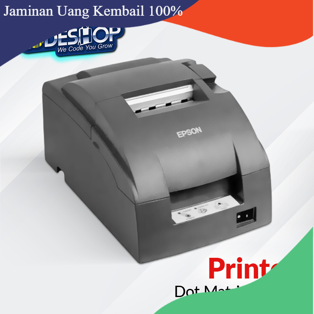 Jual PROMO Epson TM-U220D Impact Dot Matrix POS Receipt/Kitchen Printer ...