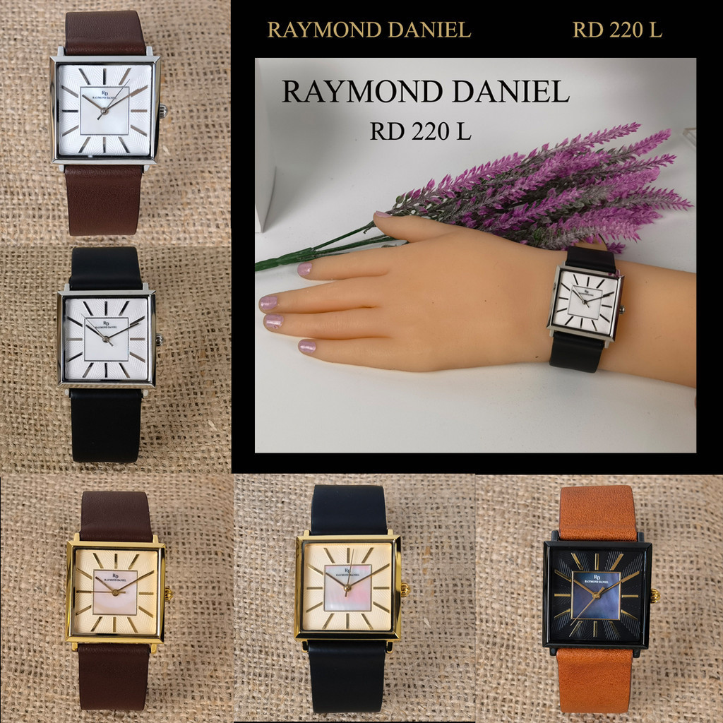Jual RAYMOND DANIEL RD 220 Jam Tangan Wanita Kulit Original Garansi ...