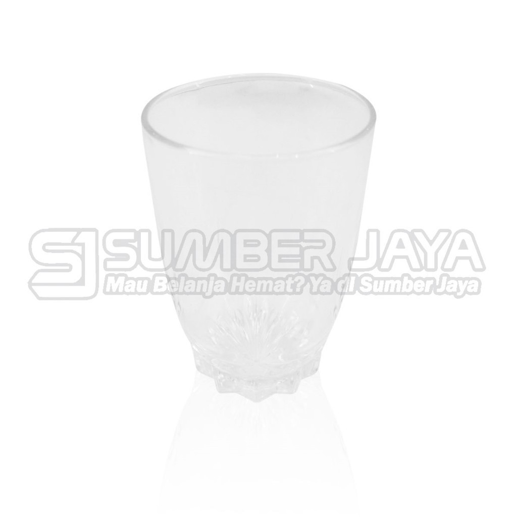 Jual Gelas Kaca Belimbing 509 Gelas Blimbing Gelas Jadul 250ml Gelas ...