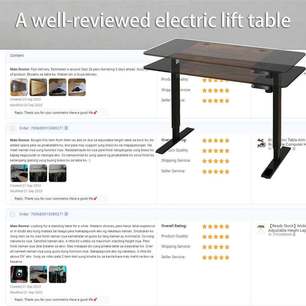 Jual 140cm Height Adjustable Work Tables 55“ Electric lifting Desk Smart Ergonomic Rectangular ...
