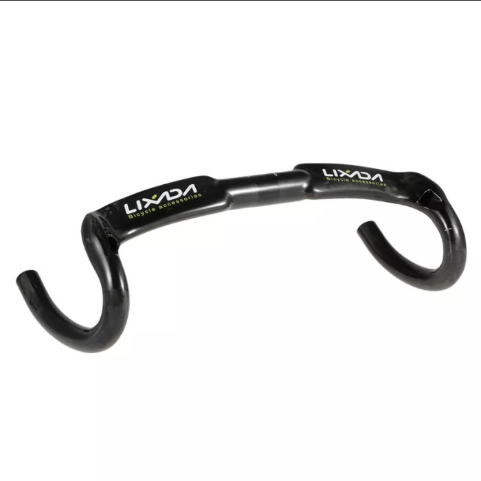Jual Handlebar Dropbar Road Bike LIXADA CARBON 400,420, 440 mm Ultra ...