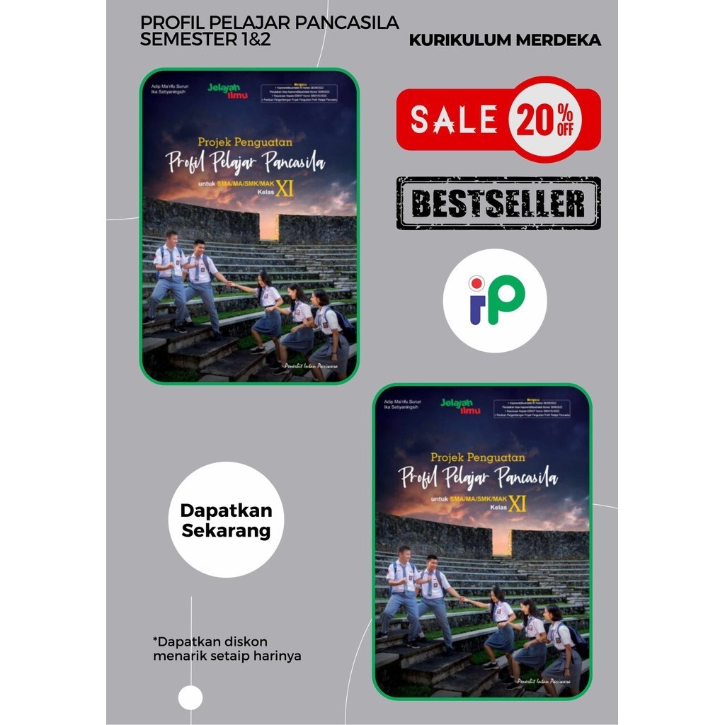 Jual Projek Penguatan Profil Pelajar Pancasila untuk SMA/MA Kelas 11 Kurikulum Merdeka Intan ...