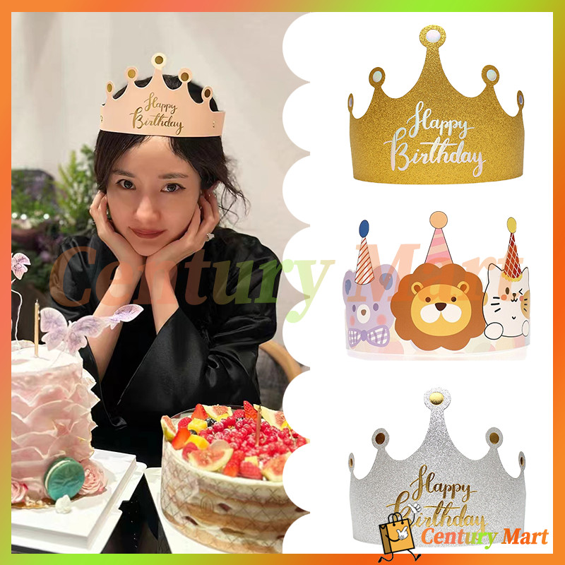 Jual Topi Ulang Tahun Hiasan Kepala /topi ulang tahun kawaii/Paper ...