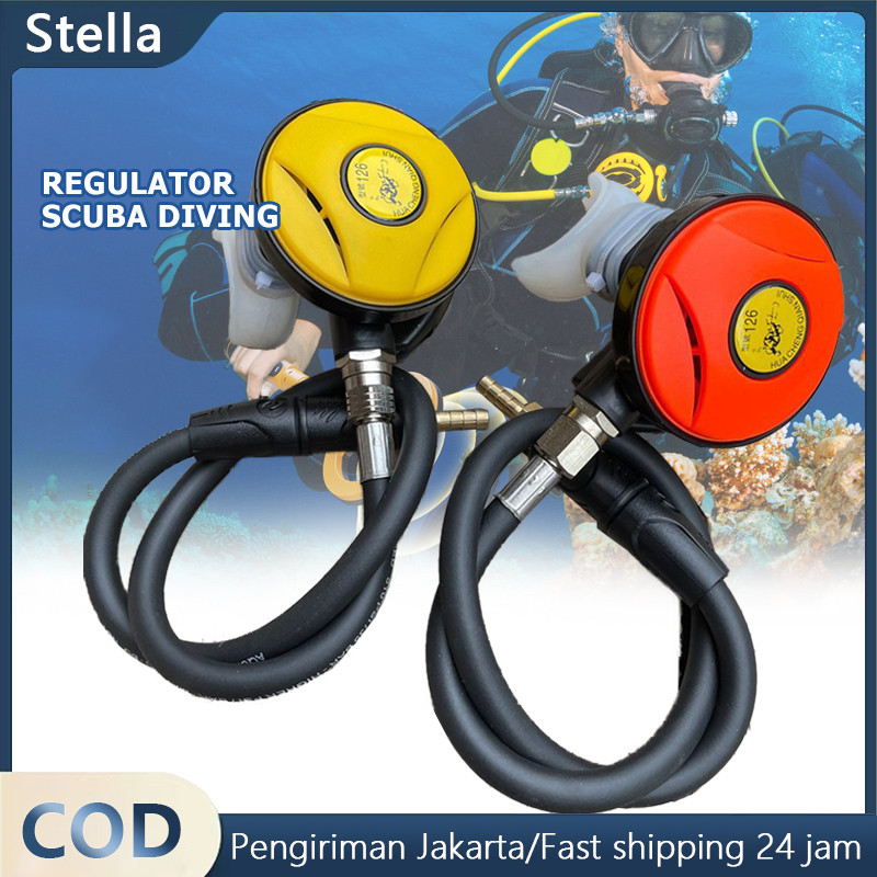 Jual Regulator Stage 2 Mouthpiece Selam Mouth Selam Kompresor Selang ...