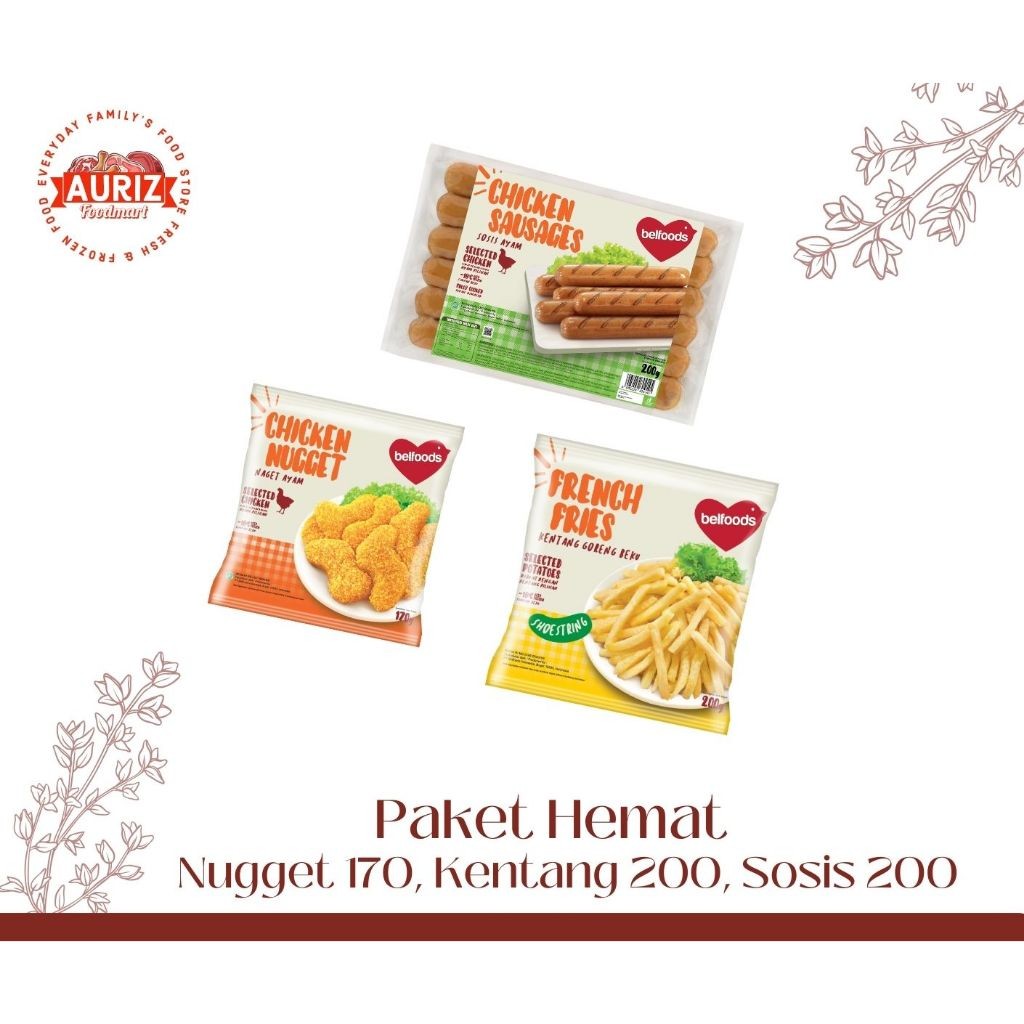 Jual BELFOODS Paket Nugget Hemat Murah | Shopee Indonesia
