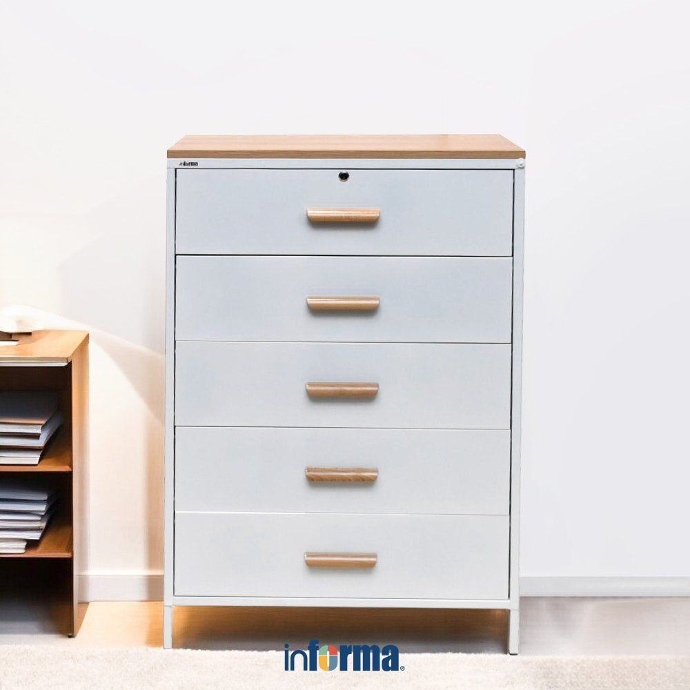 Jual Informa Scarlett Laci Penyimpanan 5 Tingkat - Putih Laci Kabinet ...
