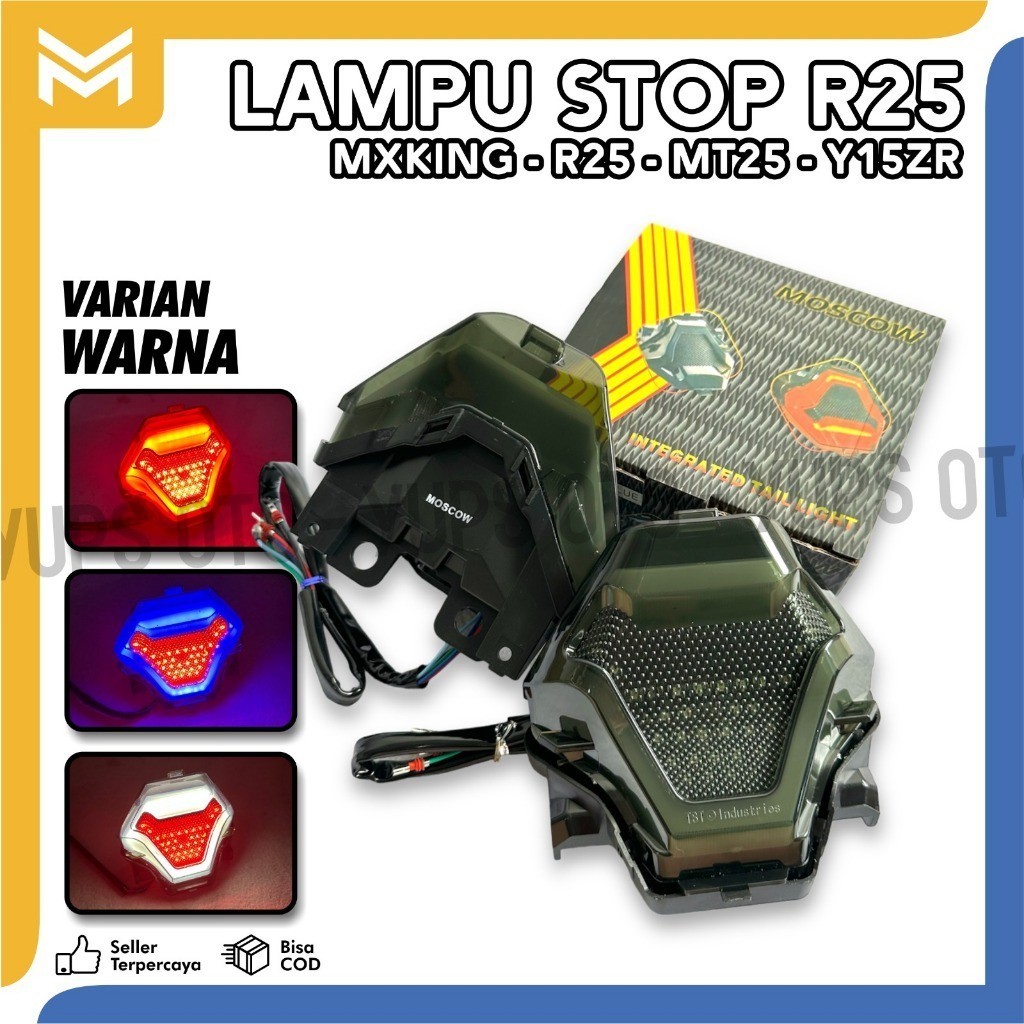 Jual LAMPU STOP BELAKANG R25 MT 25 NEW MT25 MX KING YAMAHA Y15ZR ...