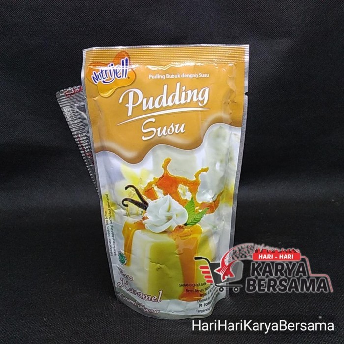 Jual NUTRIJELL PUDDING SUSU RASA KARAMEL 142GR | Shopee Indonesia