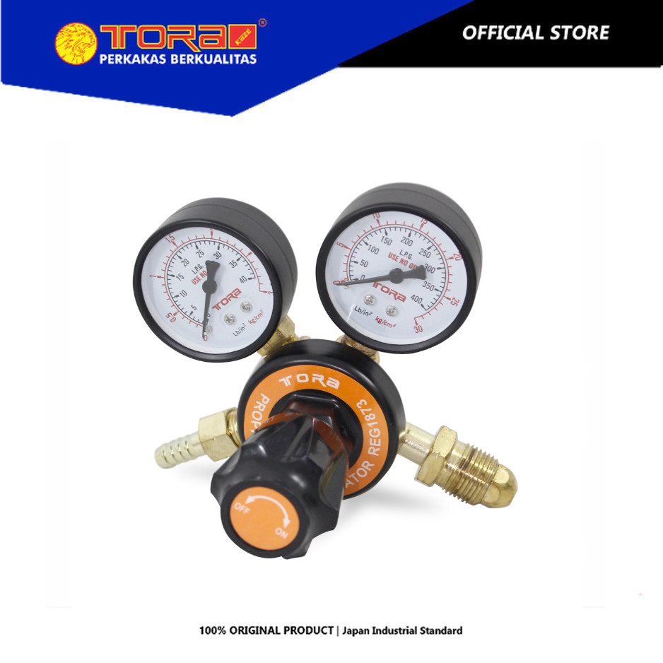 Jual TORA Regulator Gas Propane - Regulator Tabung LPG Elpiji Kuningan | Shopee Indonesia