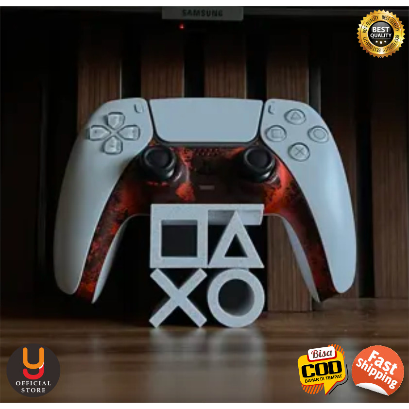 Jual Playstation 5 Dual Sense Controller Stand Holder Penyangga Wireless Stick PS5 DS5 | Shopee ...