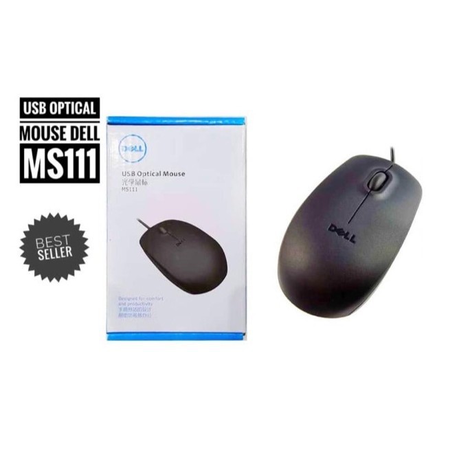 Jual Mouse Usb Optical DELL MS111. | Shopee Indonesia