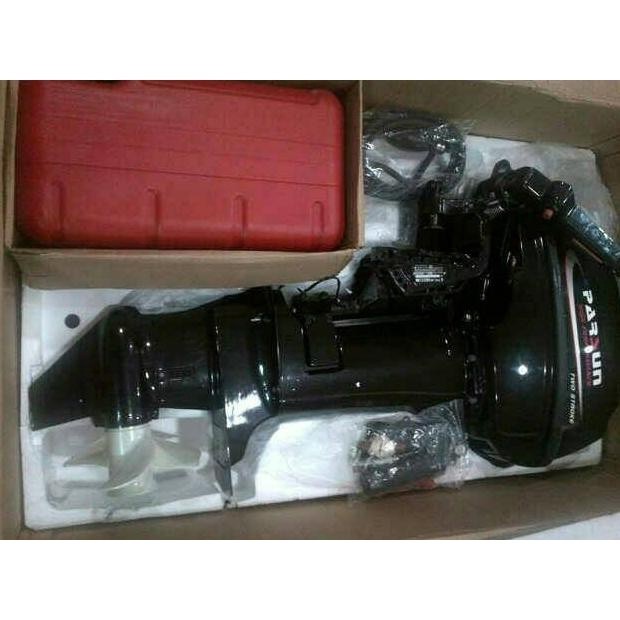 Jual Mesin Tempel Merk Parsun Untuk Perahu Karet 15 Pk 2 Stroke Long | Shopee Indonesia