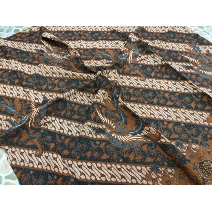 Jual Kain Batik SOLO ( Bahan Paris ) motif sogan seling manuk | Shopee ...