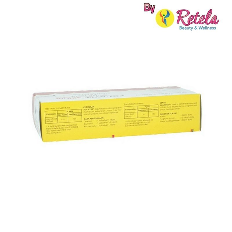 Jual FOLAVIT 400MG 1 STRIP 10 TABLET | Shopee Indonesia