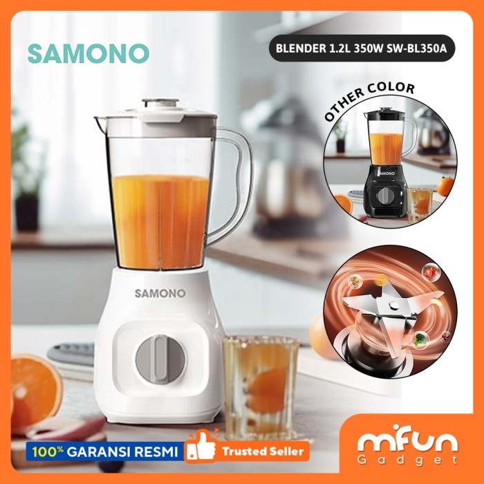 Jual Samono Blender Plastik Multifungsi 2in1 SW-BL350A | Shopee Indonesia