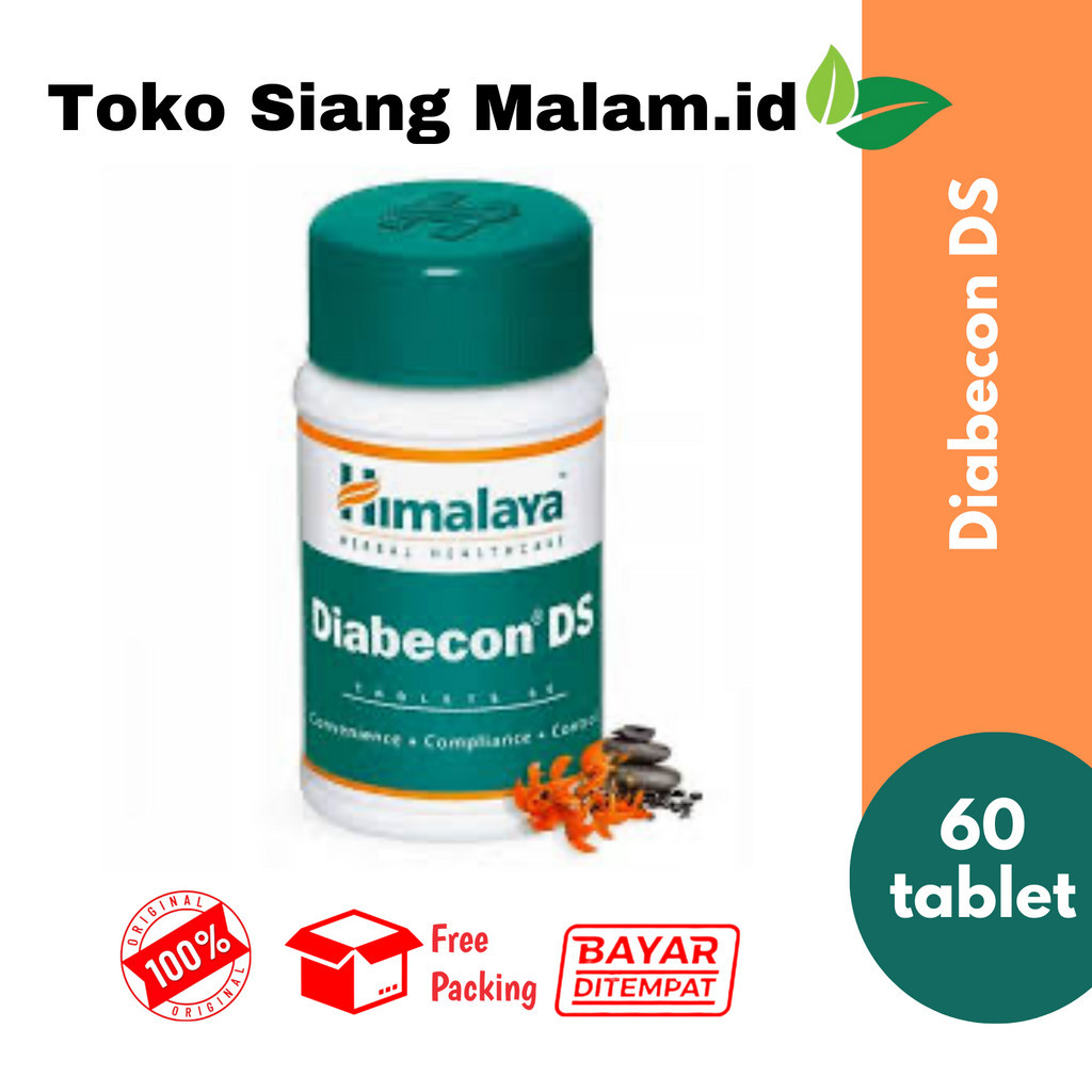 Jual Himalaya Diabecon DS, obat diabetes teruji secara klinis, 60 ...