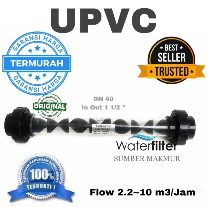 Jual Static Mixer 1 1/2 Inch | Shopee Indonesia