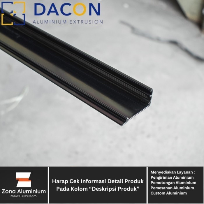 Jual Aluminium DACON DOFF ANODIZING 8130 Untuk Stoper Jendela Casement ...