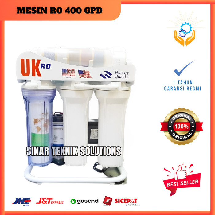 Jual MESIN RO 400 GPD MESIN REVERSE OSMOSIS UK 400 GPD FILTER AIR MINUM ...