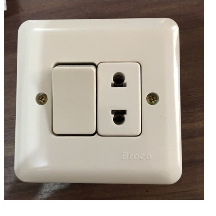 Jual Saklar Kombinasi Stop Kontak Broco IB Inbow Saklar & Stop Kontak ...