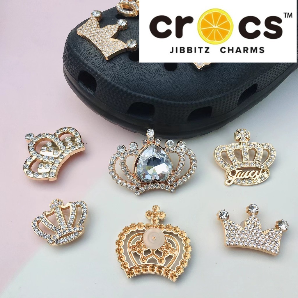 Jual Crocs Jibbitz 604 Pin Sandal Bros Mahkota Hiasan Sendal Sepatu ...