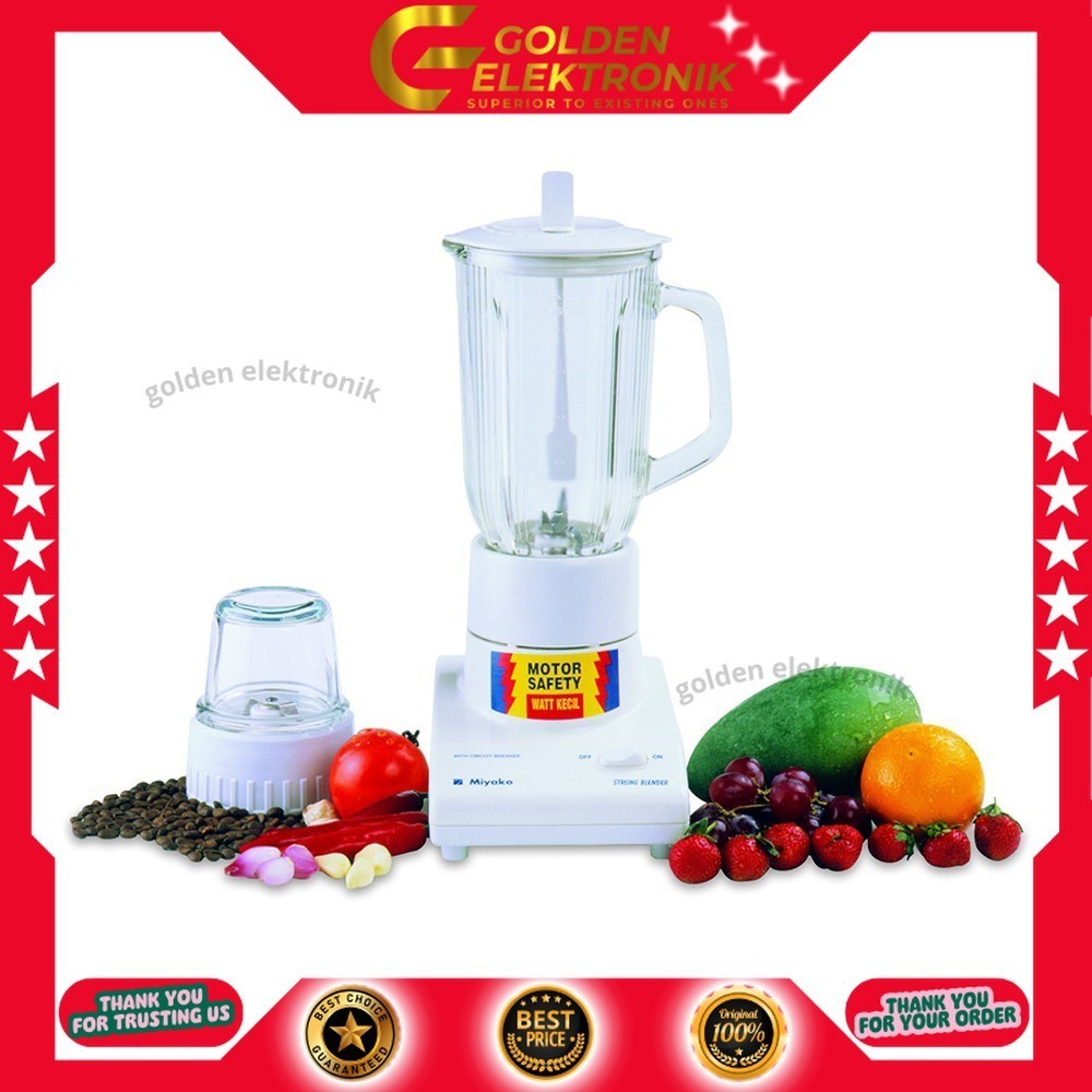 Jual BLENDER MIYAKO BL-101 GS KACA 2 IN 1 BL-101GS 101 GS | Shopee ...