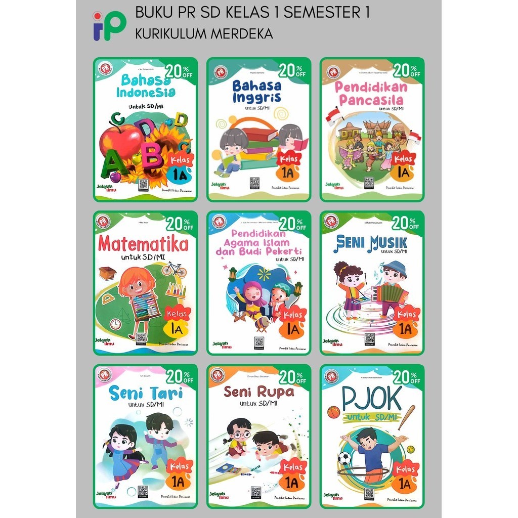 Jual Buku Pr/Lks SD Kelas 1 Kurmer Semester 1 & 2 KURIKULUM MERDEKA Intan pariwara Tahun 2024 ...